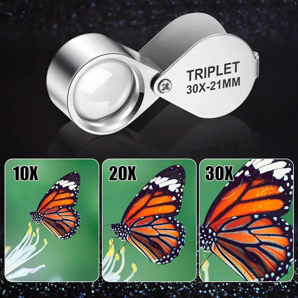 Folding Triplet Magnifier - Palo Albums